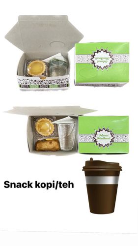 snack kueh dan kopi teh