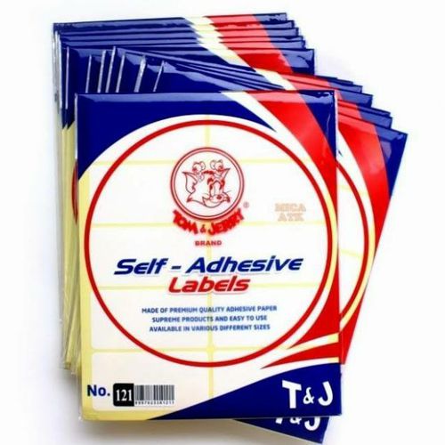 Kertas Label T&J No. 121