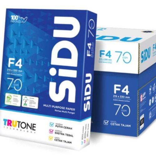 Kertas HVS Sinar Dunia F4 (70GSM),(75 GSM) dan (80 GSM) - 70 Gram