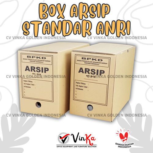 BOX ARSIP PEMERINTAHAN STANDAR ANRI - SEDANG