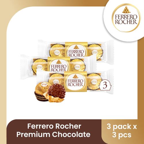 Ferrero Rocher Premium Chocolate Isi 3pcs
