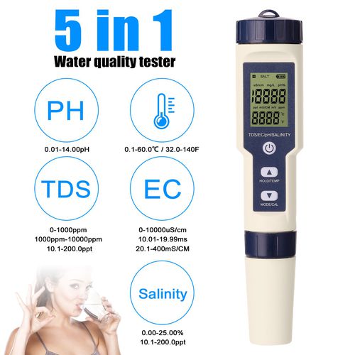 TDS Meter 5 Parameter