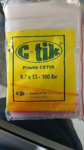 plastik cetik / plastik clip - 8,7 X 13