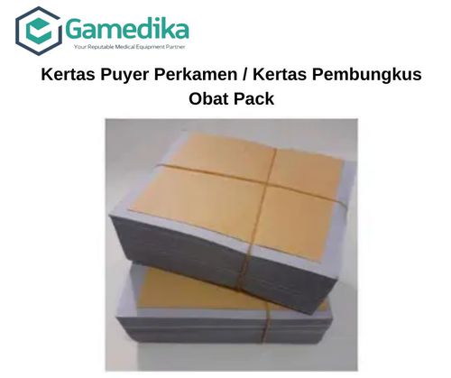 Kertas Puyer Perkamen / Kertas Pembungkus Obat Pack