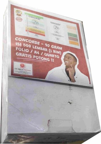 Kertas Conqueror / Concorde A4 / F4 90g - F4 Putih