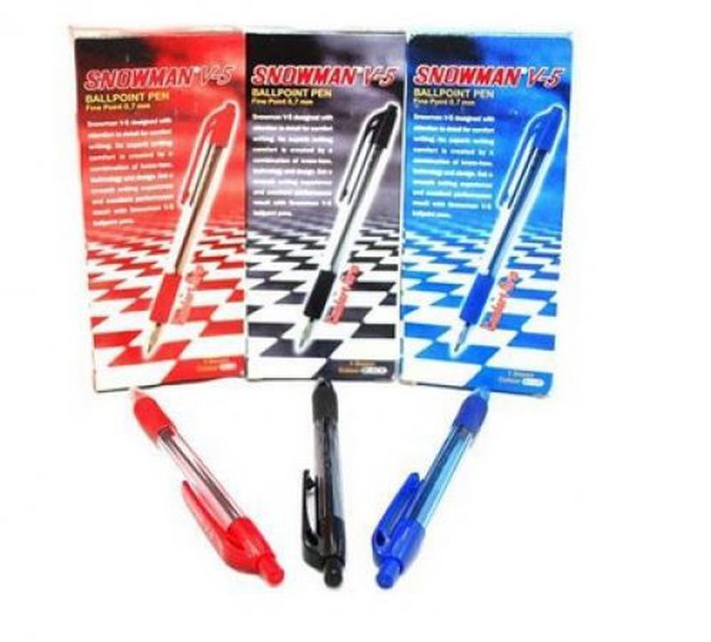 Pena Snowman V5 - Hitam