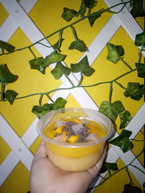 Dessert cup Mango Pudding - by Kitchen NHI