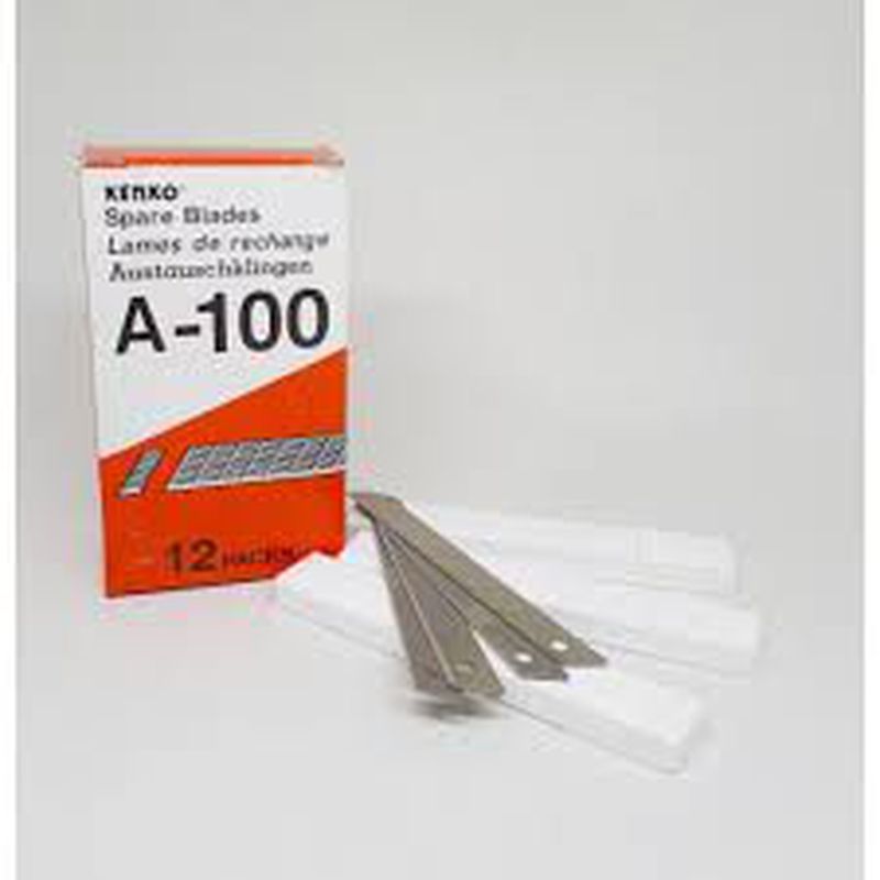 Refill Pisau Cutter Kenko A-100 - Silver - 1 Karton Isi 120 Set x 12 ...