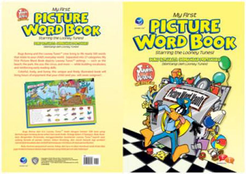 Buku Anak - My First Picture Word Book Strarring The Looney Tunes ...