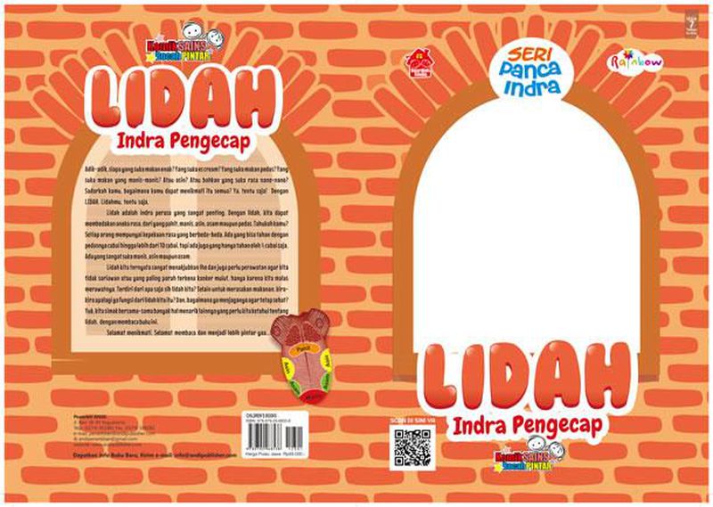 Buku Anak - Seri Panca Indra: Lidah Indra Pengecap