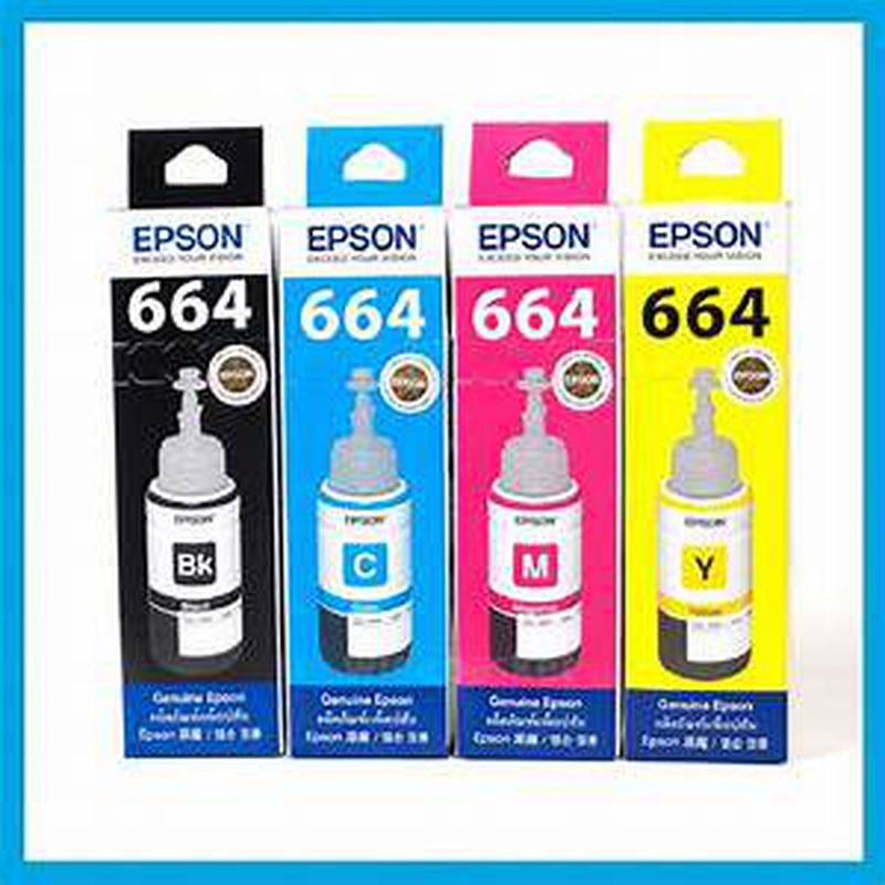 tinta epson 664 - Biru