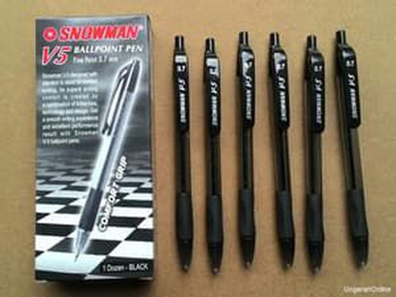 ballpoint snowman v5 - Merah