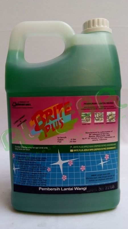 Brite Plus - Cairan Pembersih lantai Johnson