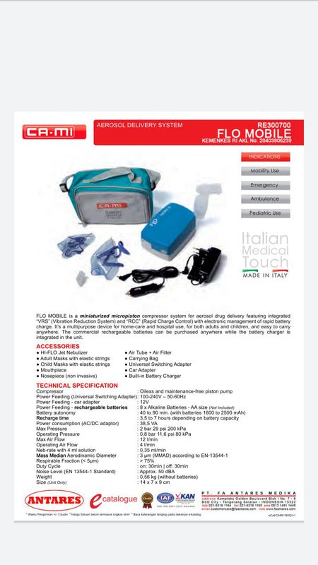 NEBULIZER FLO MOBILE