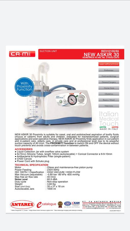 SUCTION PUMP (NEW ASKIR 30)