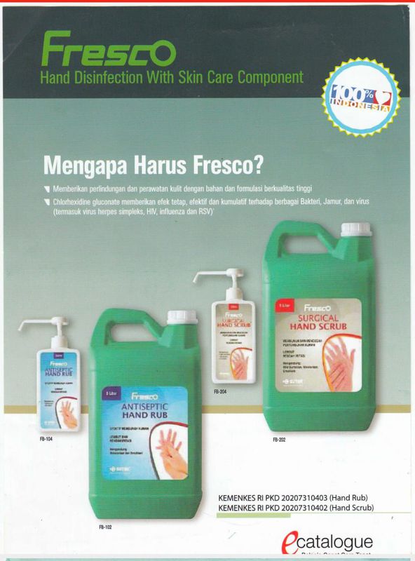 ABN Antiseptic Hand Rub FRESCO (Hand Sanitizer )
