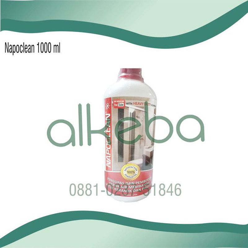 Pembersih Keramik dan Porselen Merk Napoclean Merah Kemasan 1000ml