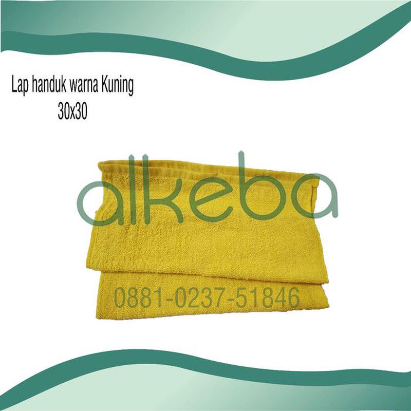 Lap Handuk Kain Serbaguna Ukuran 30X30