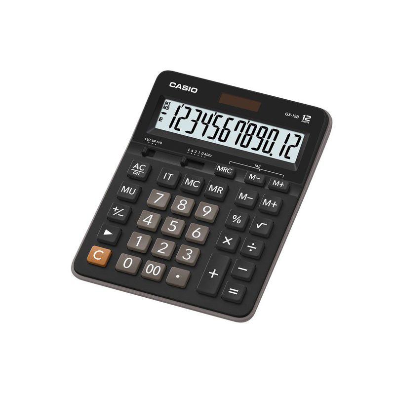 Casio Office Calculator GX-12B - Putih