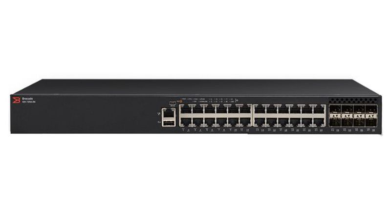 Ruckus switch RUCKUS Managed Switch 24-Port PoE+ [ICX7150-24P-4X1G]
