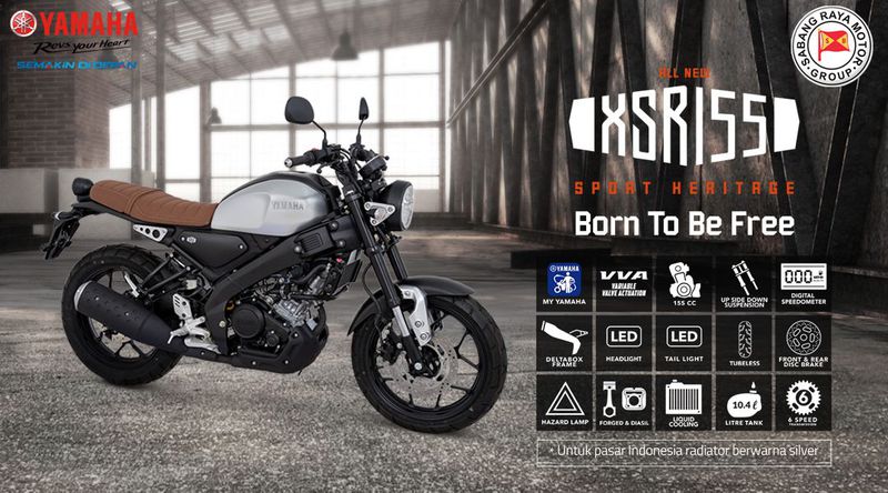 Yamaha XSR 155 - Silver