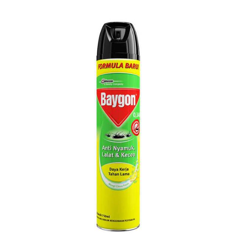 Pembasmi Serangga / Obat nyamuk semprot Baygon 600 ml - Flower Garden