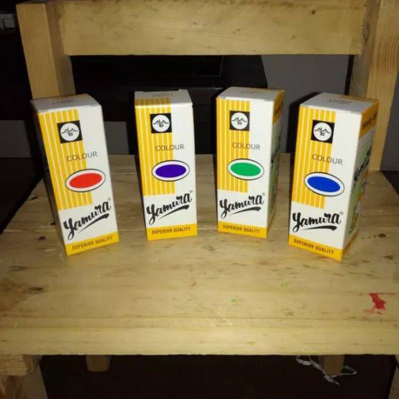 Tinta Stempel Yamura - Biru