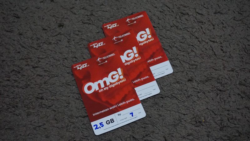 Voucher Internet Telkomsel 2,5GB 7 hari