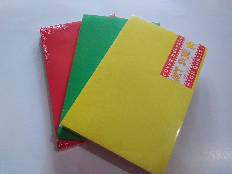 Kertas Buffalo Jilid Folio - Merah