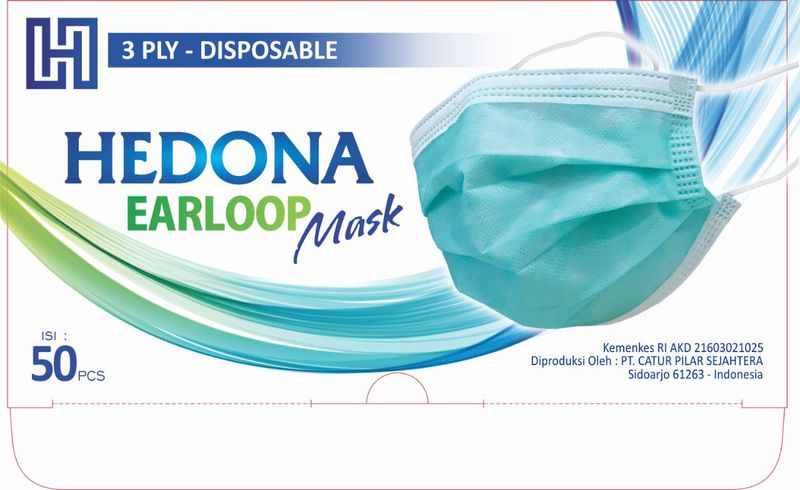 masker medis - Biru