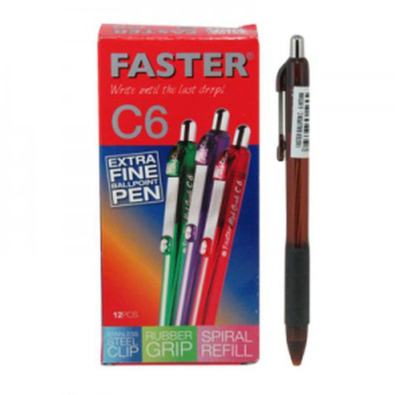Bolpoint Faster Pen C6