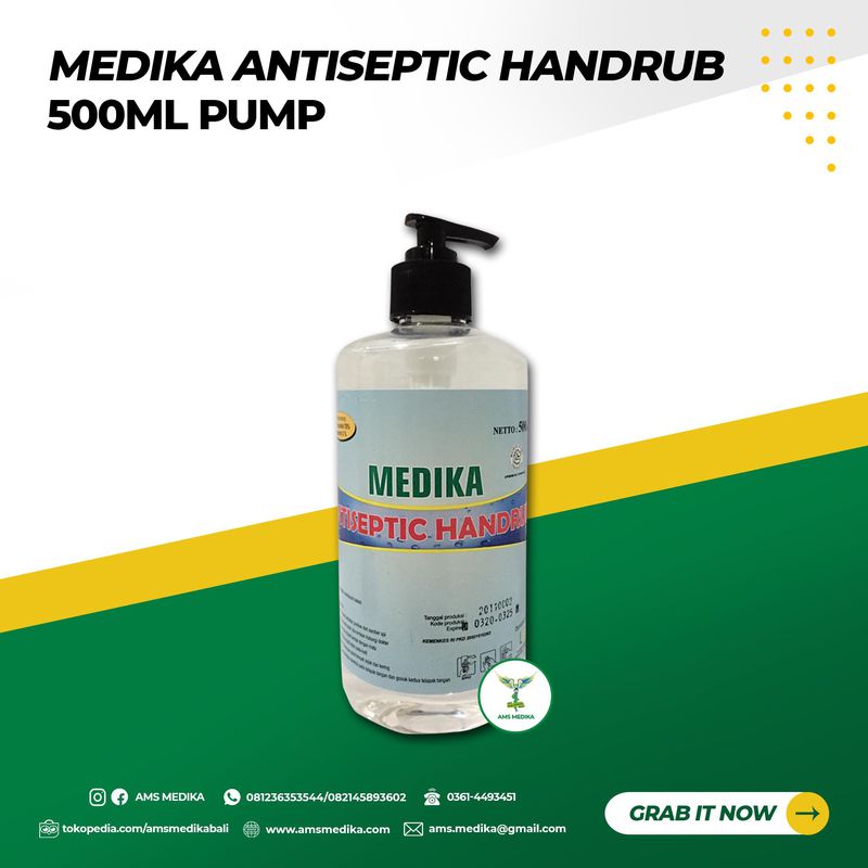 Medika Antiseptic Handrub 500ml Medika
