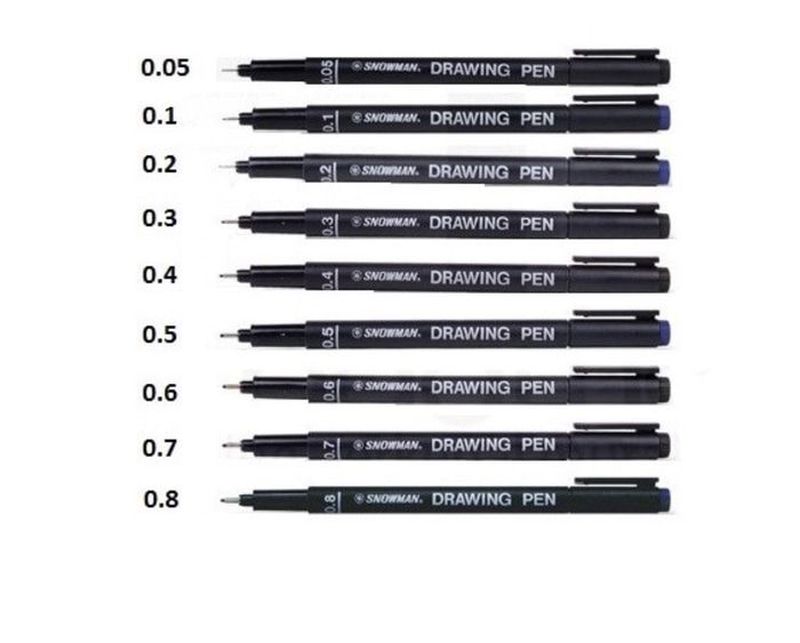 Drawing Pen - 0,1 S/D 0,8