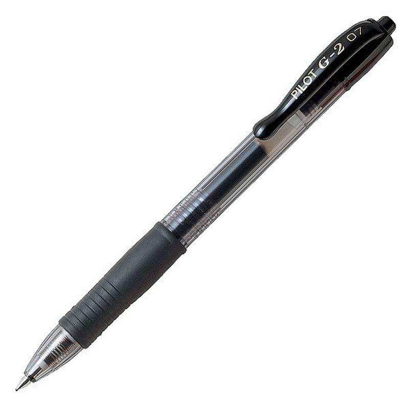 Ballpoint Gel Pilot G2 0.7 - Hitam