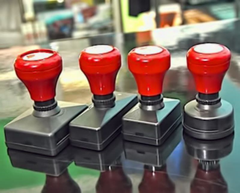 Stempel Stamp Stampel Flash Custom - Type Besar