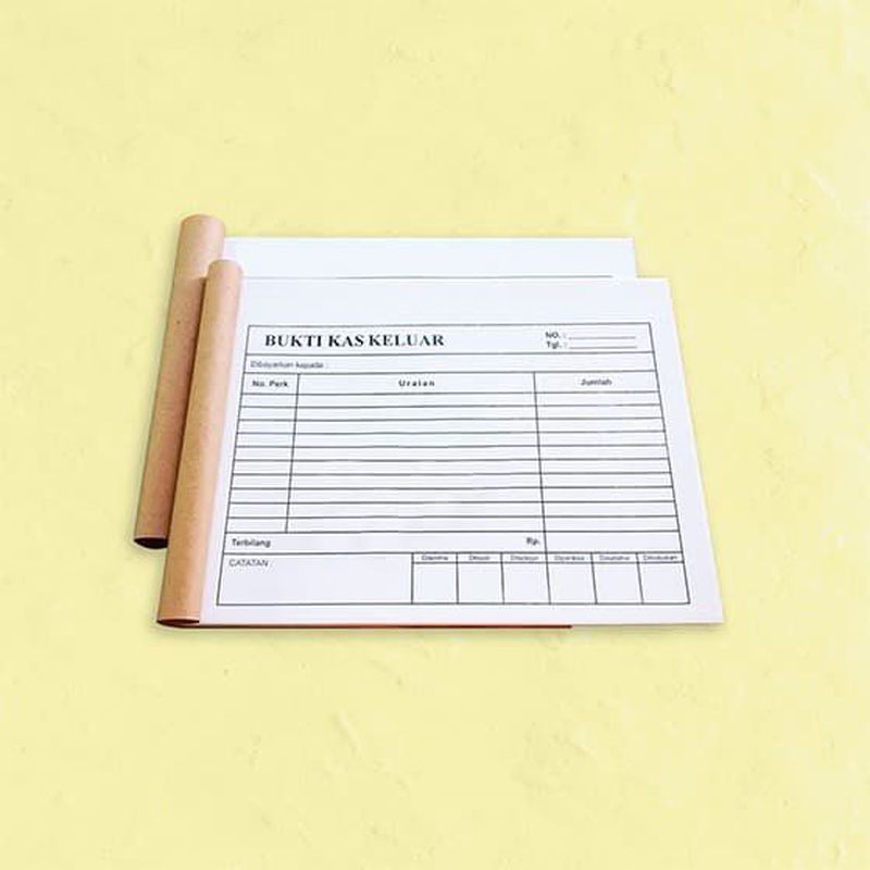 Cetak Print Nota Kuitansi Faktur F/2 Rangkap 3