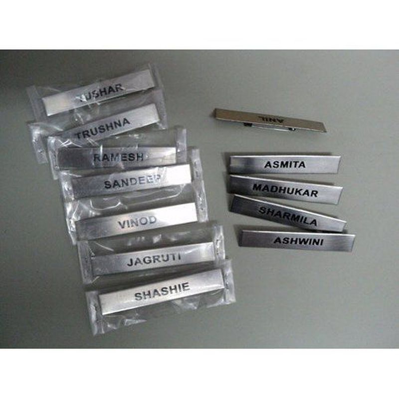 NAME TAG STAINLESS