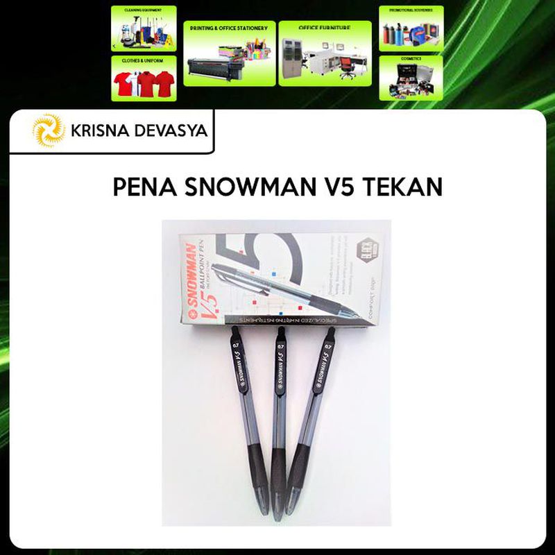 PENA SNOWMAN V5 TEKAN