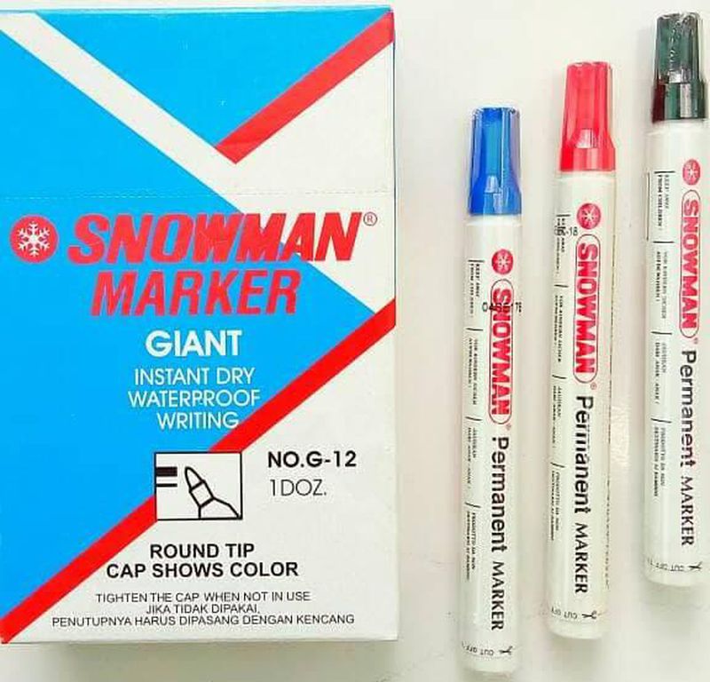 Spidol Permanent - Biru