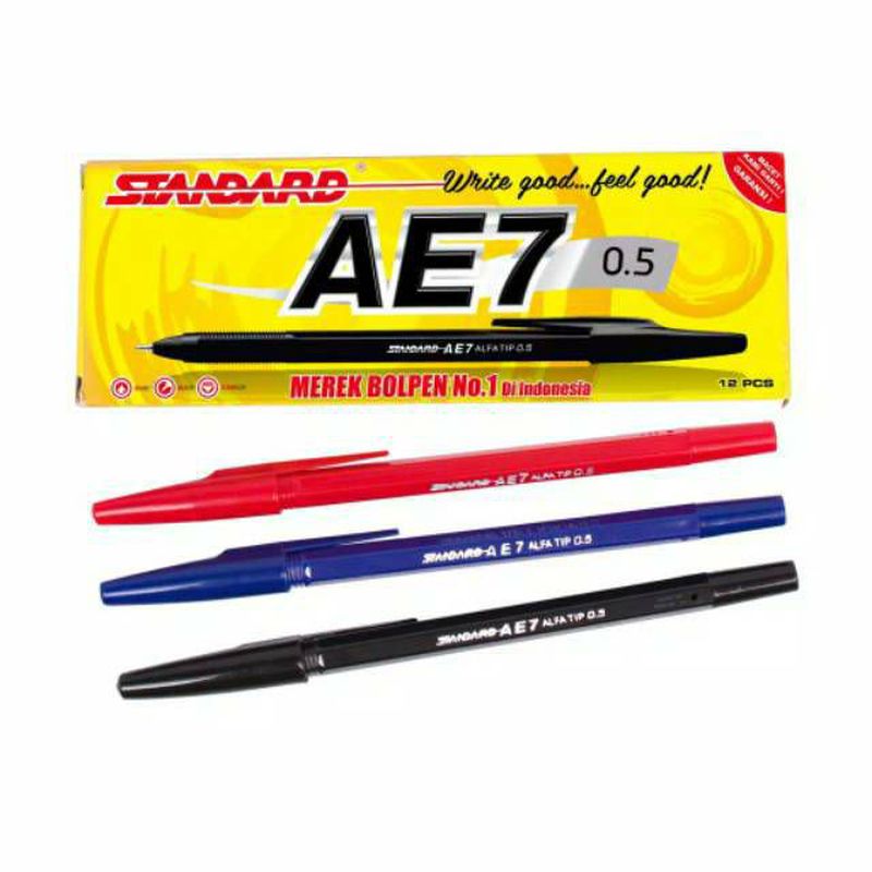 BOLPOINT STANDART AE-7 - Merah