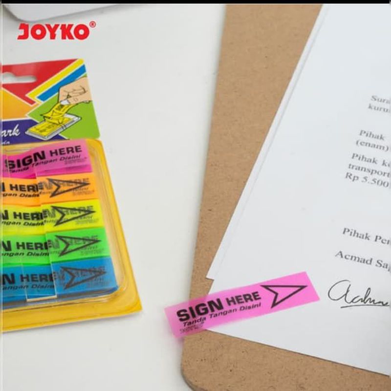 POST IT SIGN IN HERE