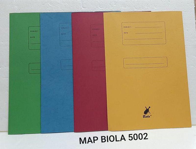 Map Biola Folio F4 - Biru