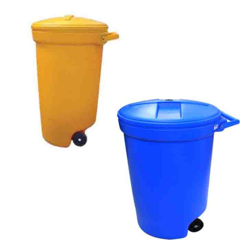 Tong Sampah Tutup Beroda 120 ltr