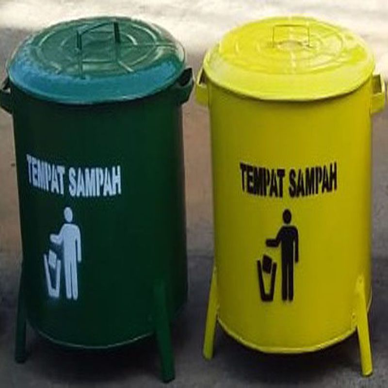 Tong Sampah Kaleng 50 ltr