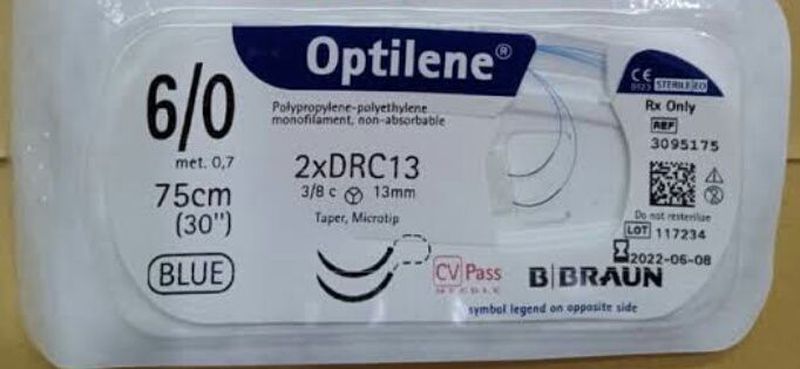 Optilene 6/0 60CM 2XDRC13