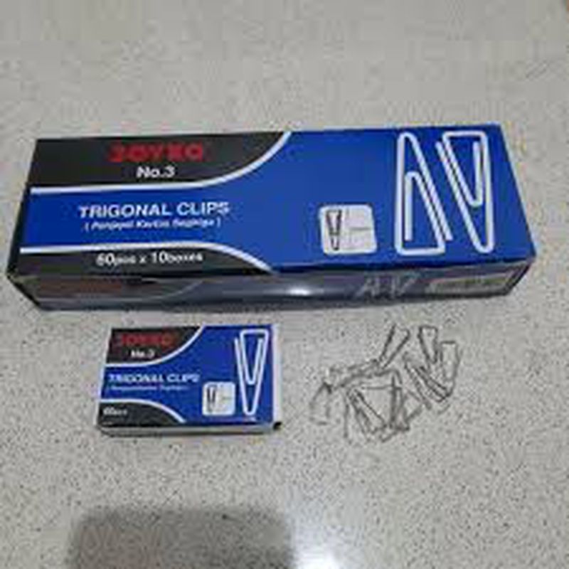 Trigonal Clips/Clip Putih no.3
