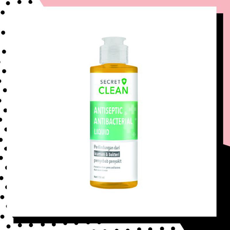 SECRET CLEAN - ANTISEPTIC ANTIBACTERIAL LIQUID - 150 ML