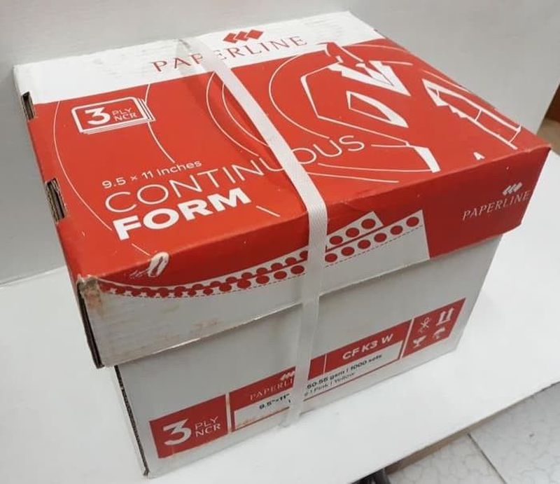 CONTINOUS FORM 3 PLY NCR WARNA