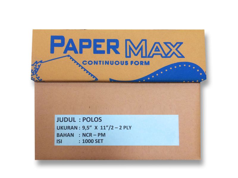 Countinous Form Polos 9,5 /2 X 11/2 NCR 2 Ply PM DPH ( Wartel )