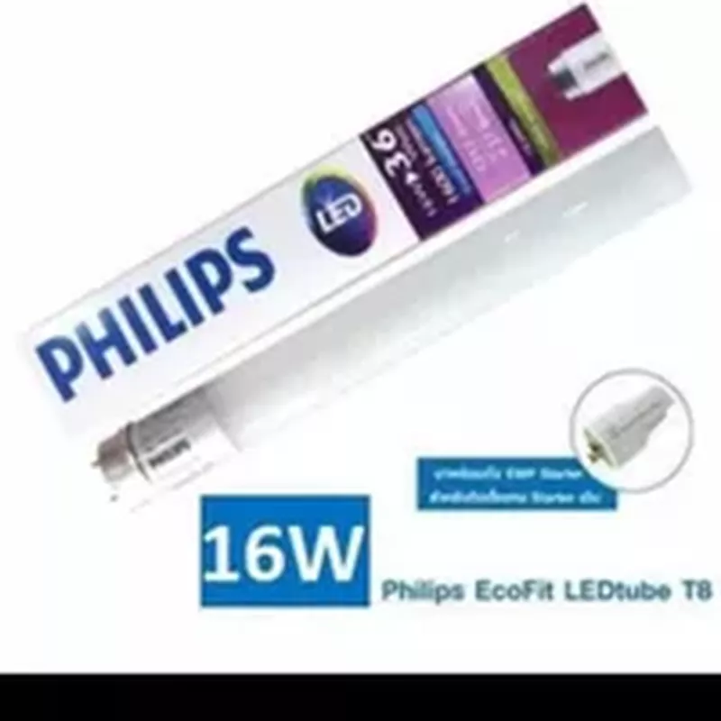 PHILIPS LED TUBE ECOFIT 1200MM 16W 765 T8 TL LED 16 WATT 16WATT 16 W